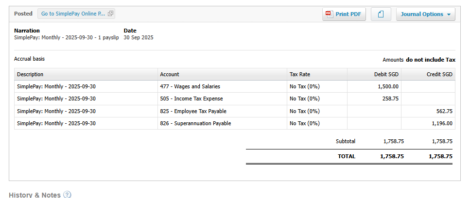 Xero - Payroll Help